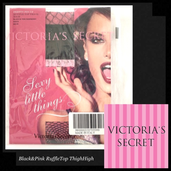 Victoria's Secret | Accessories | Victorias Secret Pretty Pinup Ruffle ...